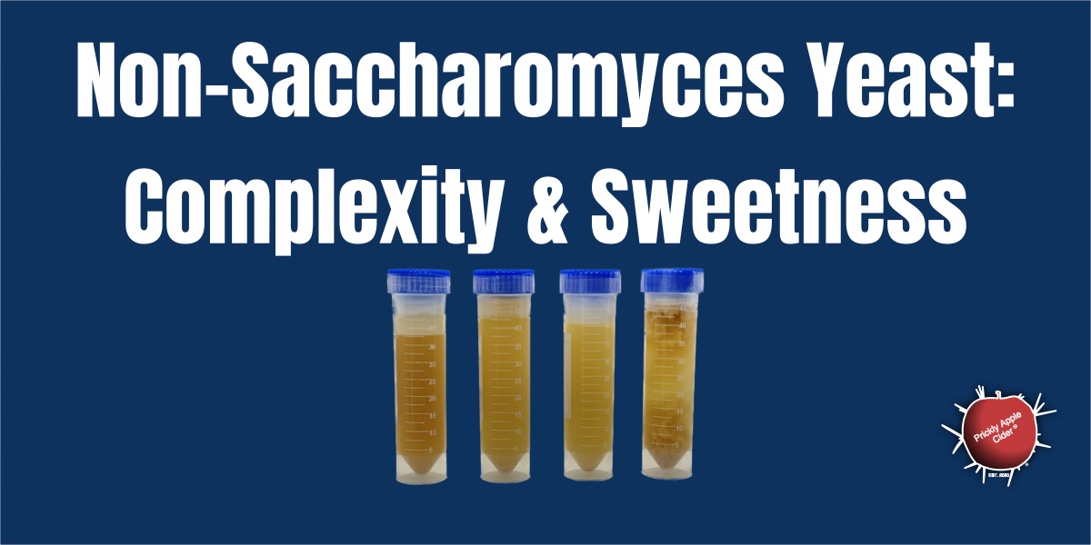 Non-Saccharomyces Yeast: Complexity & Sweetness – PricklyCider.com